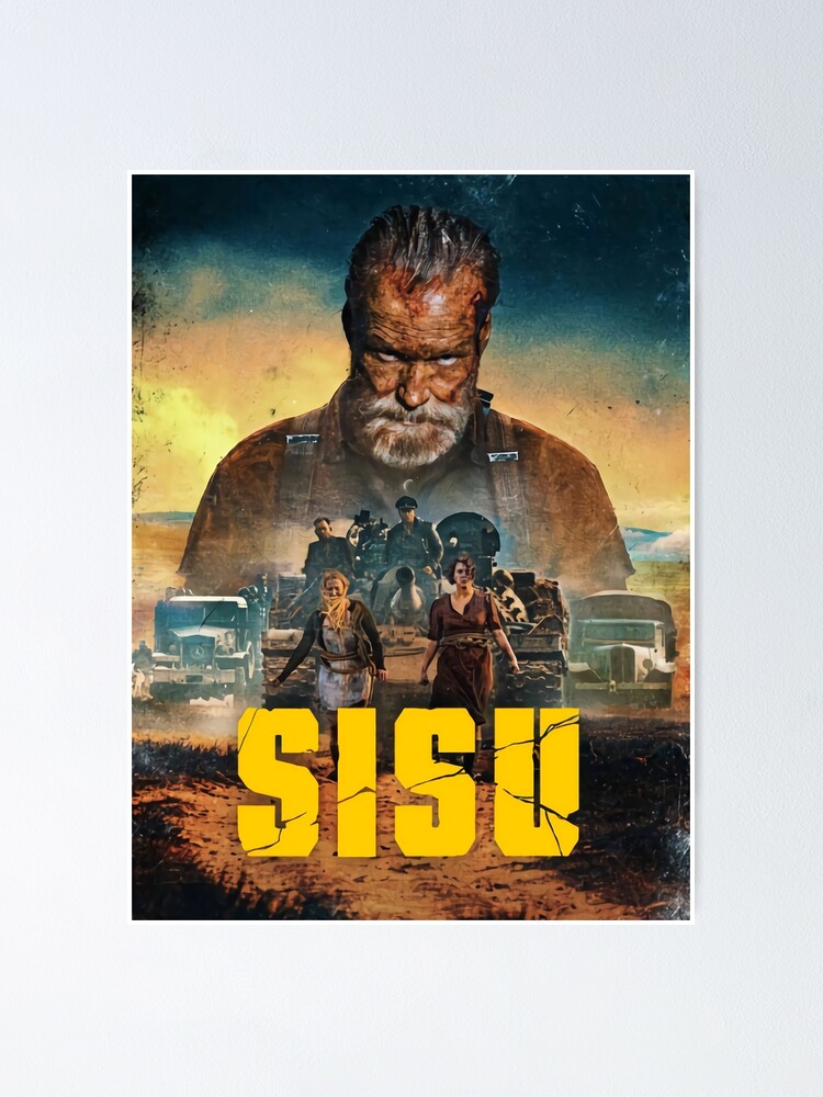 "Sisu Film " Poster for Sale by paingpon09 | Redbubble