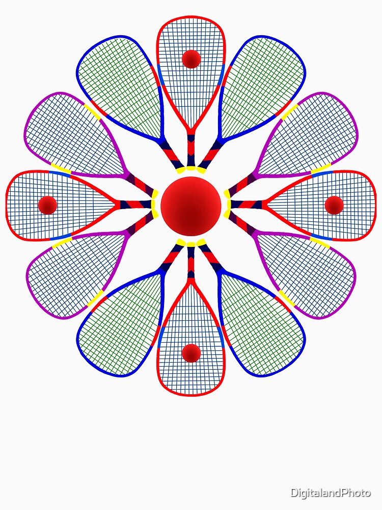 "Racquetball Design" T-shirt by DigitalandPhoto | Redbubble