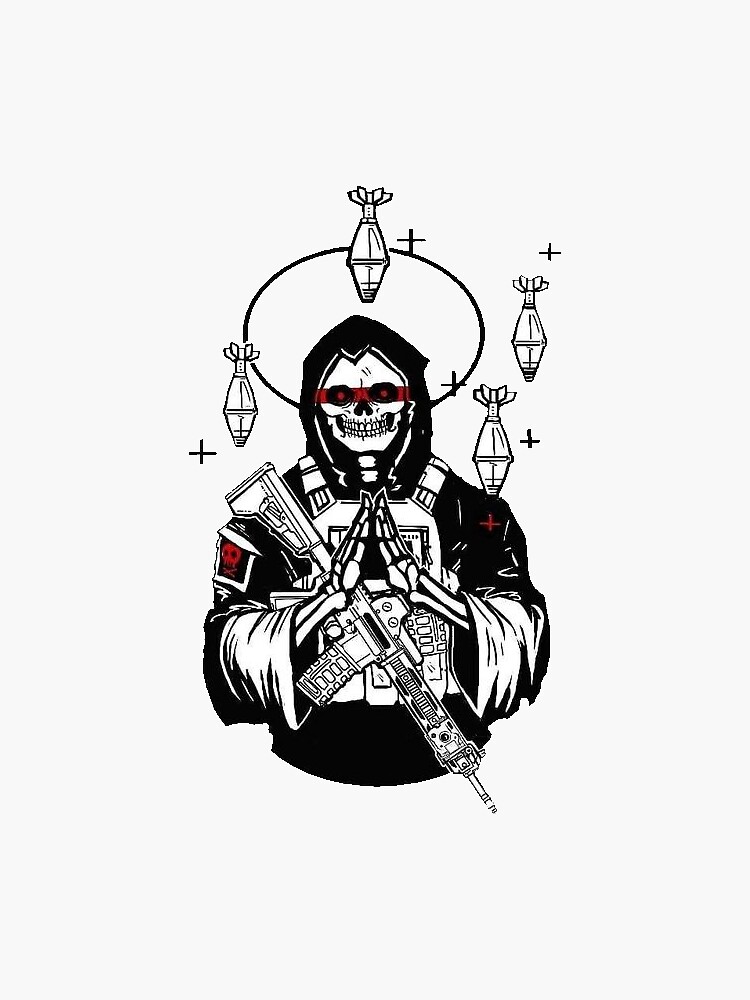 "mortars military skeleton funny meme artillery" Sticker for Sale by ...