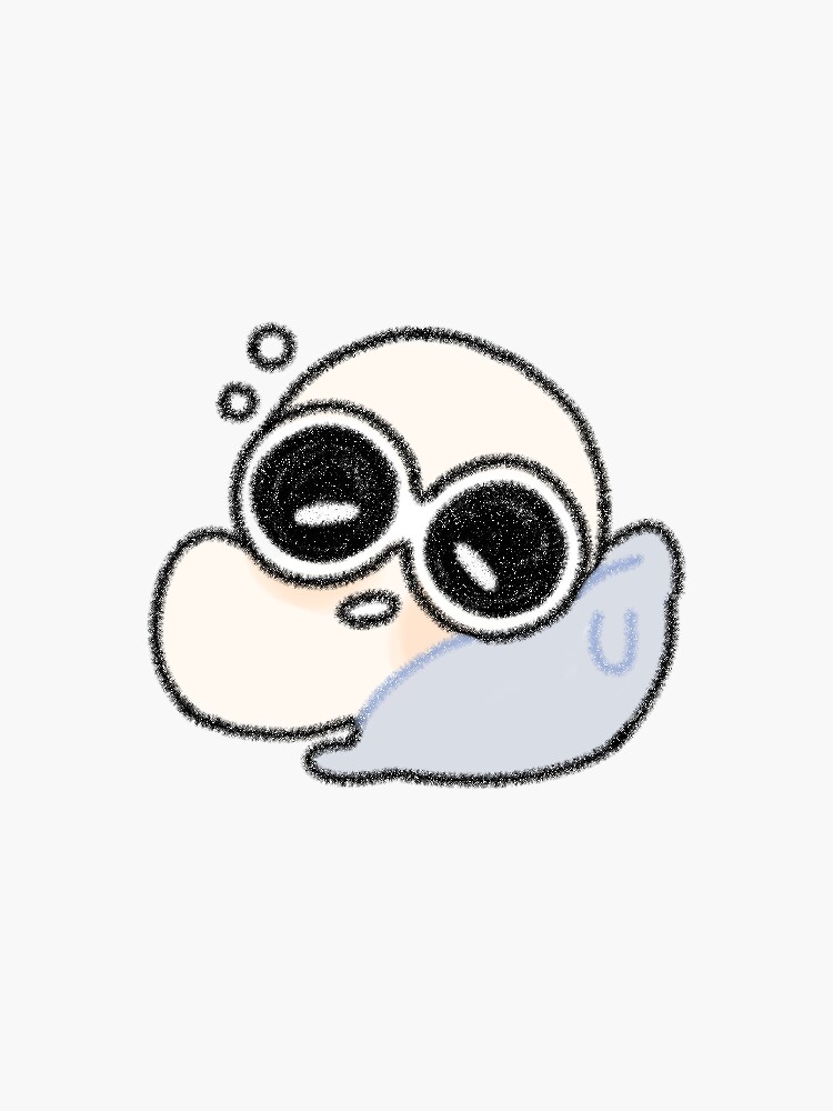 "sleepy blob mimimi" Sticker for Sale by Jun-hug | Redbubble