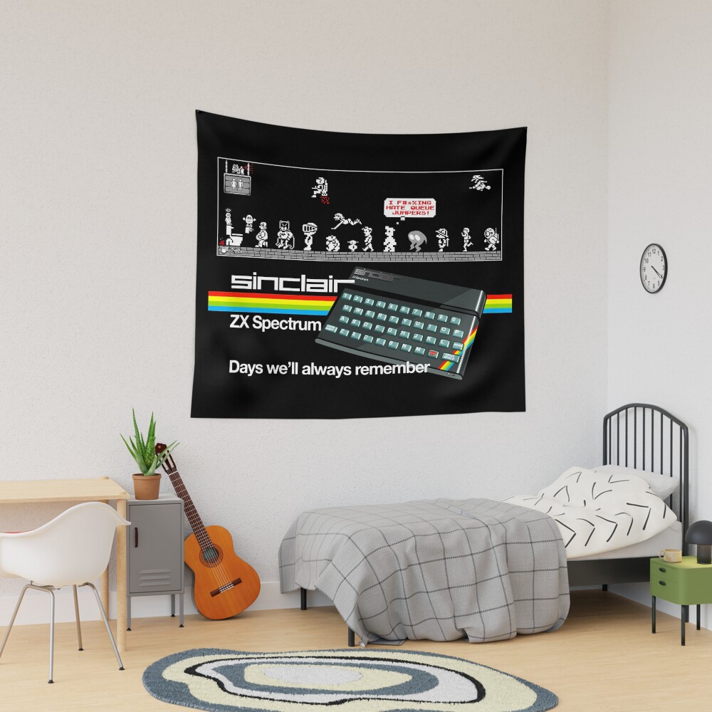 "ZX SPECTRUM QUEUE JUMPERS" Poster for Sale by POOTERMAN | Redbubble