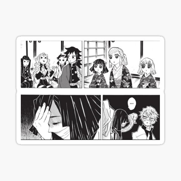 "Obanai sigh" Sticker for Sale by mentaljazzhands | Redbubble