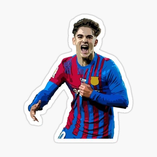 "Gavi" Sticker by raffrasta | Redbubble