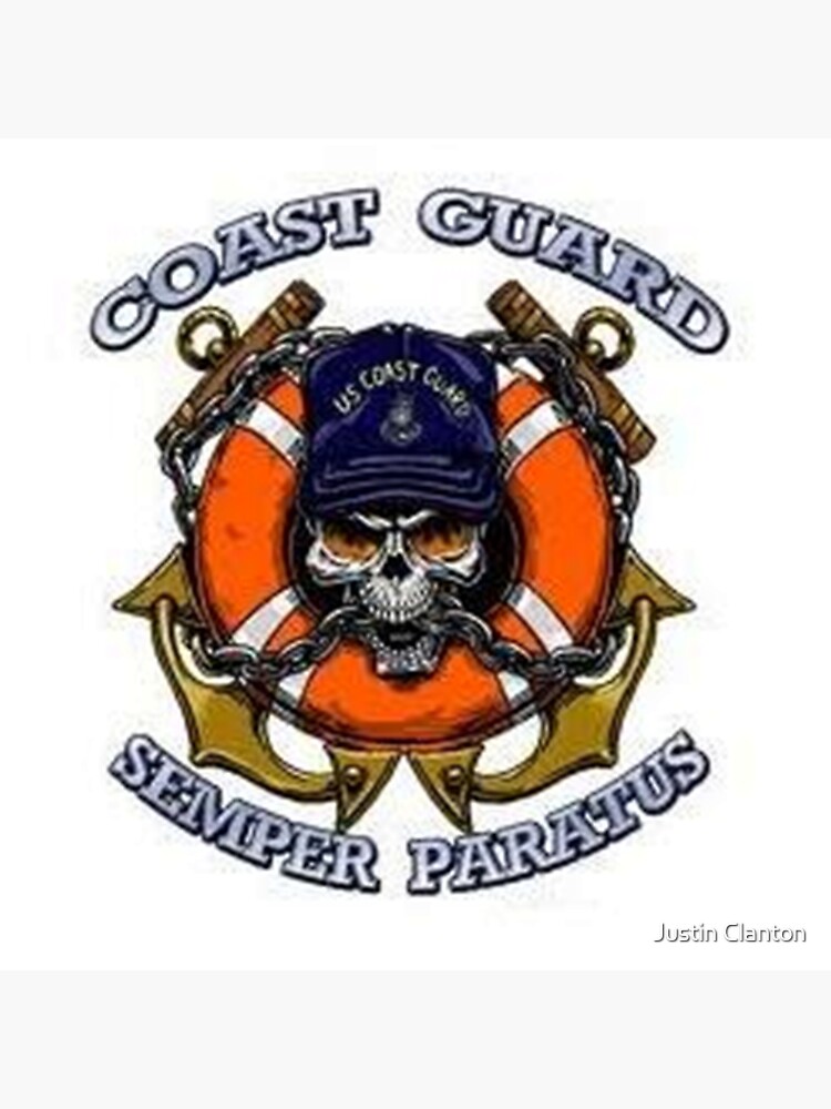 "Coast Guard Semper Paratus " Sticker for Sale by TeamBride | Redbubble
