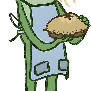"Frog Pie" Sticker for Sale by graphix-monkey | Redbubble