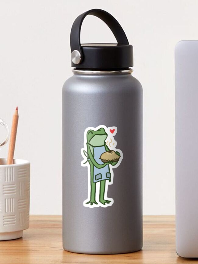 "Frog Pie" Sticker for Sale by graphix-monkey | Redbubble