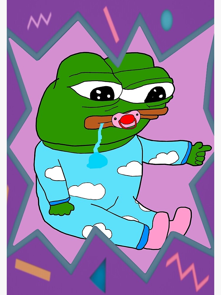 Rare Cute Baby Pepe Premium Matte Vertical Poster sold by Nicholas Pistoresi | SKU 42153094 ...