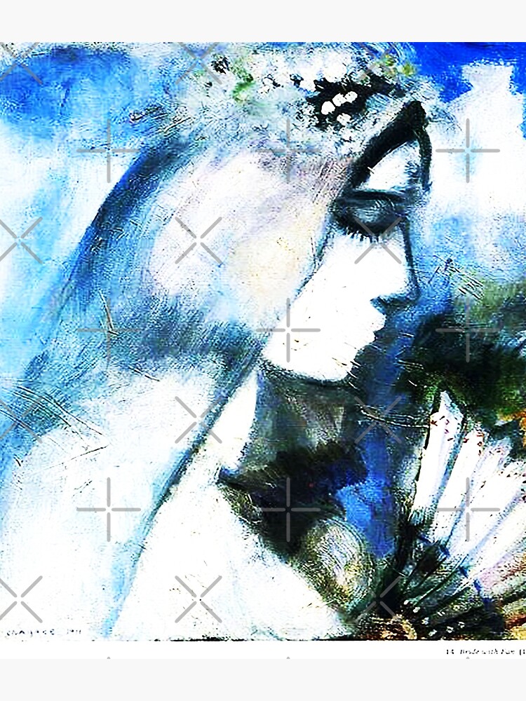 Marc Chagall Bride With A Fan 1911 Backpack