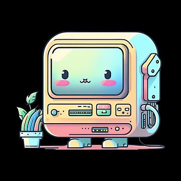 "Cute Office PC Quantum Computing AI" Sticker for Sale by ultra-cute ...