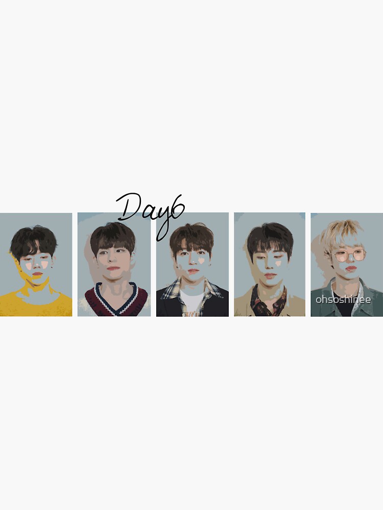 "DAY6 - Photo Block" Sticker by ohsoshinee | Redbubble