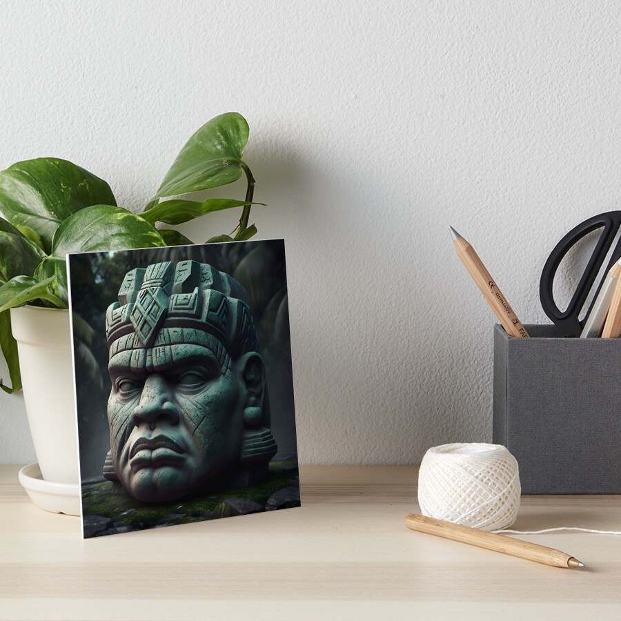 "Olmec" Poster for Sale by Mony26 | Redbubble