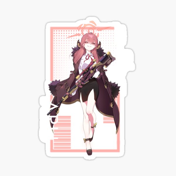 "Blue Archive - ARU - Character Portrait" Sticker for Sale by Graphic ...