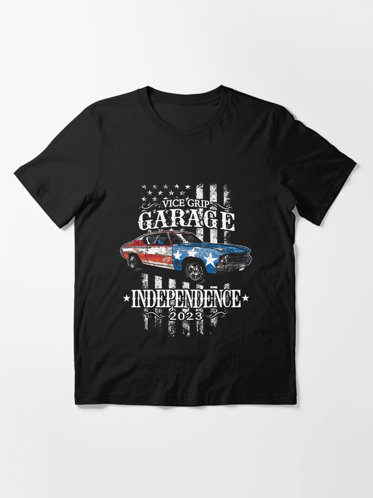 "Vice Grip Garage Merch Vice Grip Garage Independence 2023" Essential T ...