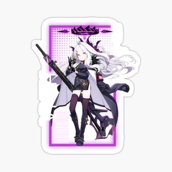 "Blue Archive - HINA - Character Portrait" Sticker for Sale by Graphic ...