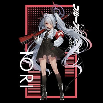 "Blue Archive - IORI - Character Portrait" Sticker for Sale by Graphic ...