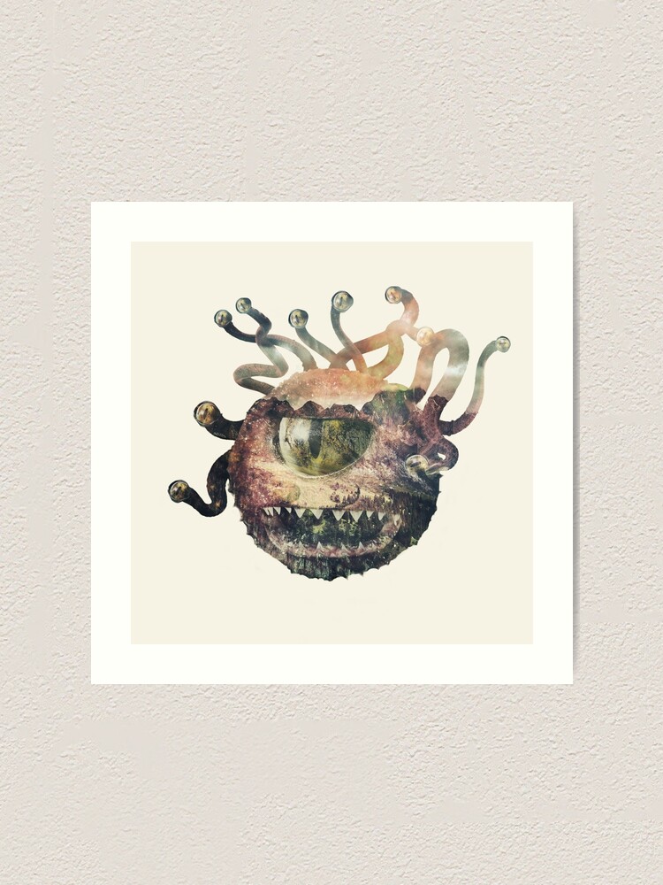 "Beholder - DnD / D&D / Dungeons and Dragons Art" Art Print for Sale by ...