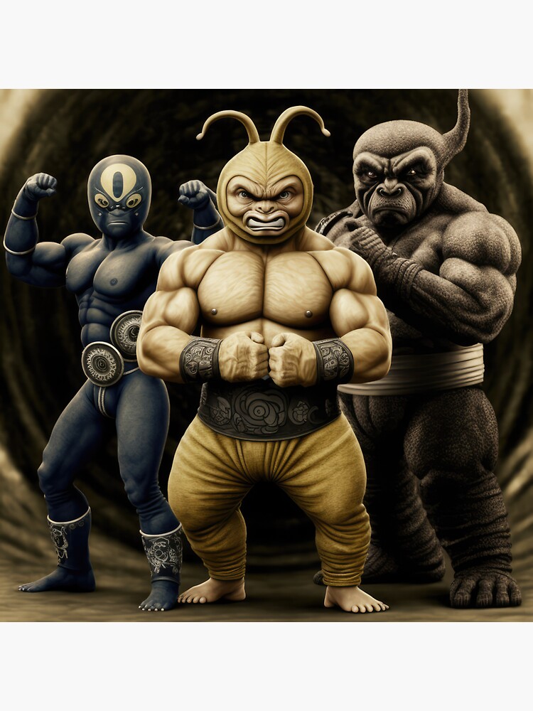 "Powerful 'Team Tubby' Muscle Bound Alien Race of Wrestling Warriors ...