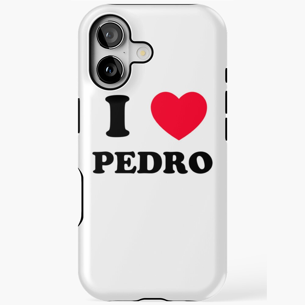"I LOVE PEDRO" Sticker for Sale by MeganHickson | Redbubble