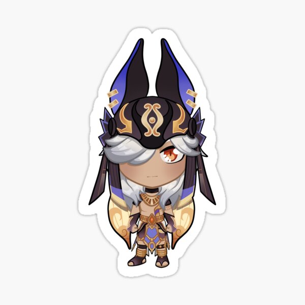 "Cyno" Sticker for Sale by dragonlord19 | Redbubble