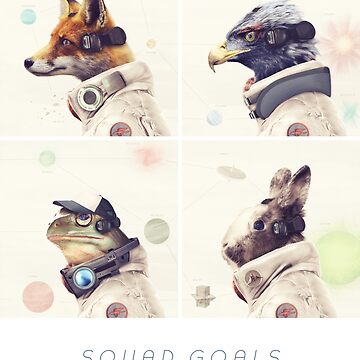 "Star Team - Squad Goals" Sticker for Sale by Andy Wynn | Redbubble