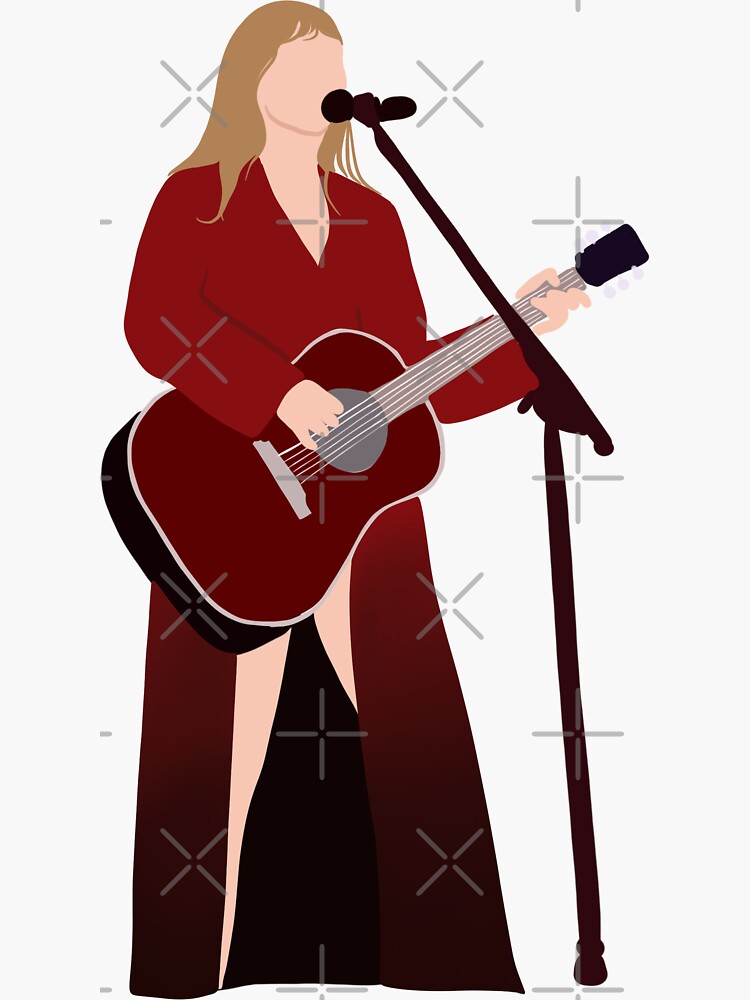 Red The Eras Tour 2023 Sticker sold by EriBrown | SKU 83932422 | Printerval