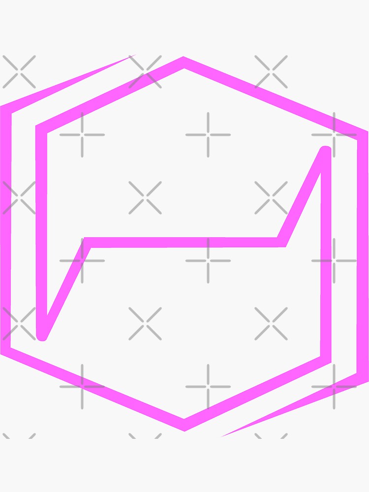 "HexCorp Insignia" Sticker for Sale by FlammenThePyro | Redbubble