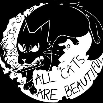 "ACAB Anarchist Cat" Pin for Sale by WinterBirdi | Redbubble