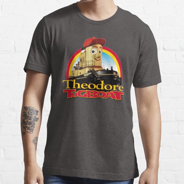 "Theodore Tugboat" T-shirt for Sale by dalmemes | Redbubble | theodore ...