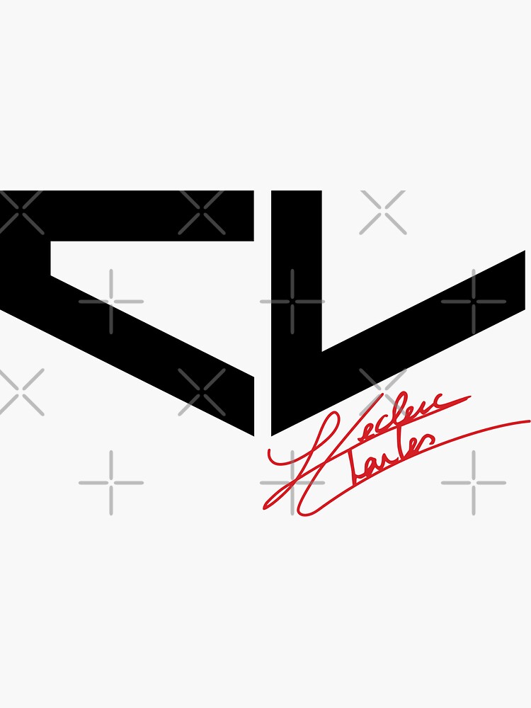 "Charles Leclerc Logo 2023 Ferrari Formula One" Sticker for Sale by ...