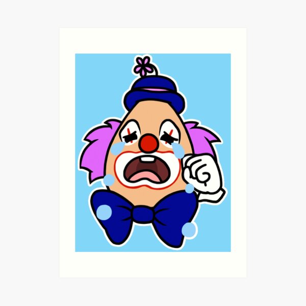 Crying Clown Art Prints | Redbubble