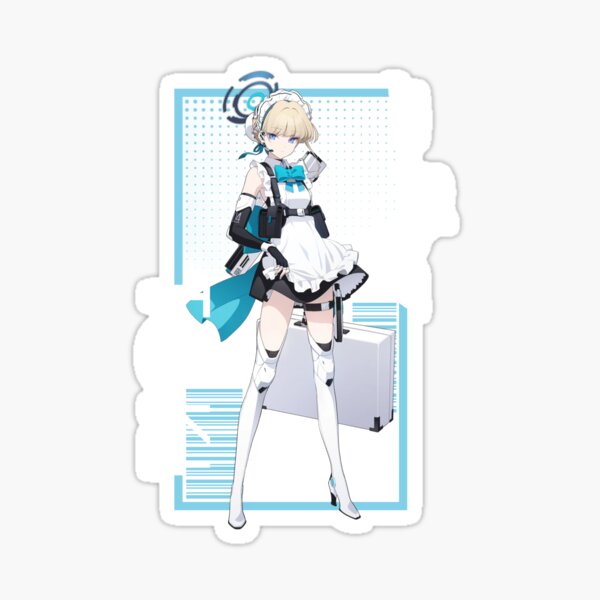 "Blue Archive - TOKI - Character Portrait" Sticker for Sale by Graphic ...