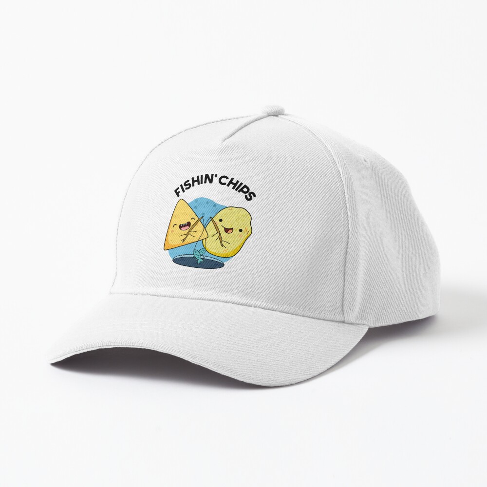 "Fishin chips Funny Food Puns " Sticker for Sale by punnybone | Redbubble