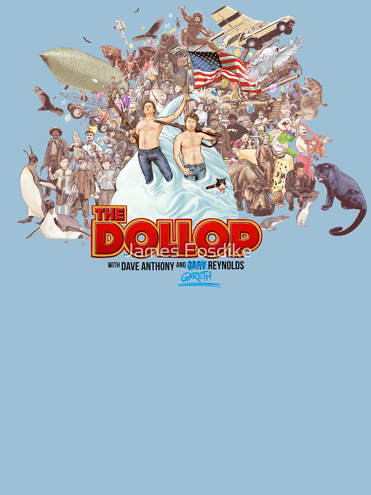 "The Dollop 2018 (clothing)" T-shirt for Sale by MrFoz | Redbubble | the dollop t-shirts - dave ...