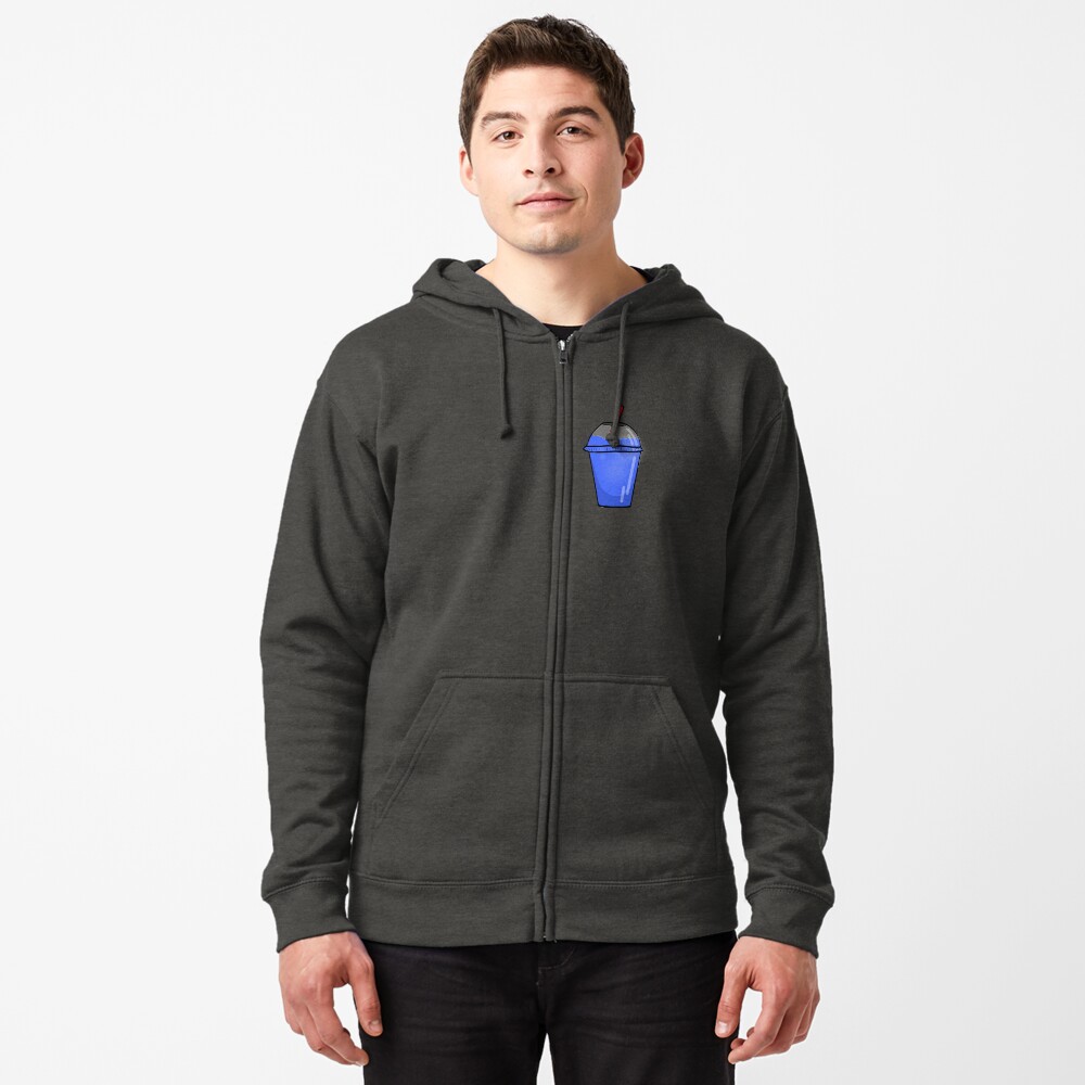 "Blue Raspberry Slushie" Sticker for Sale by Courtcc | Redbubble