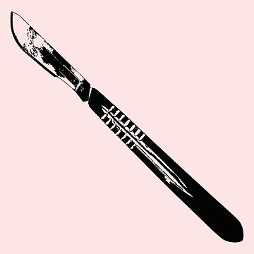 "Scalpel" Sticker for Sale by Flower-Thoughts | Redbubble