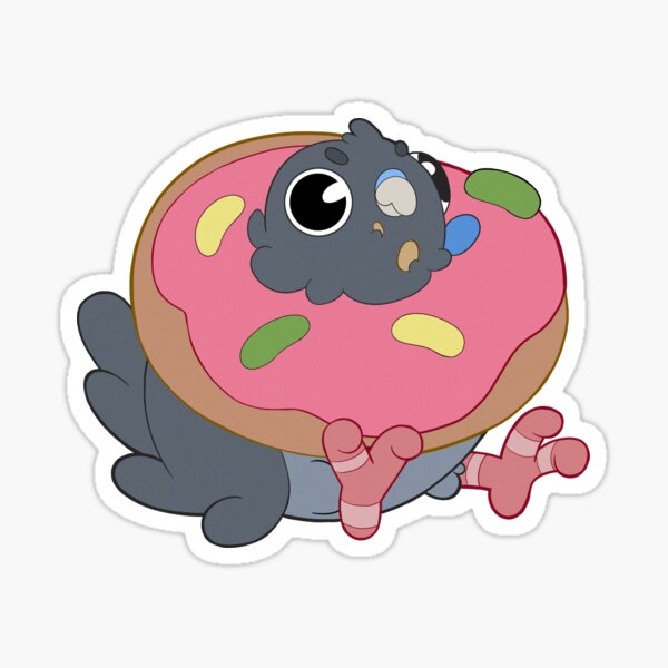 "Chumby cute Pidgeon - Birds kawaii" Sticker by LisyMoreno | Redbubble