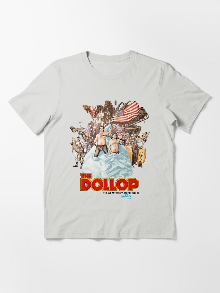 "The Dollop 2014 - (T-Shirt)" T-shirt for Sale by MrFoz | Redbubble ...