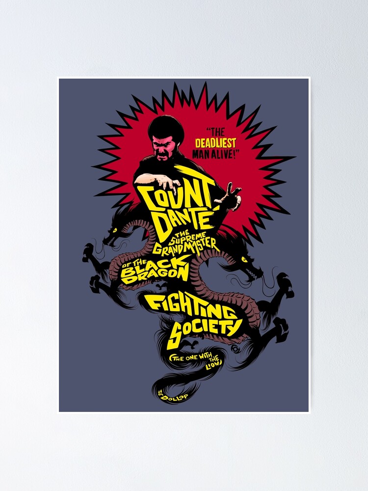 "The Dollop - Count Dante" Poster for Sale by MrFoz | Redbubble