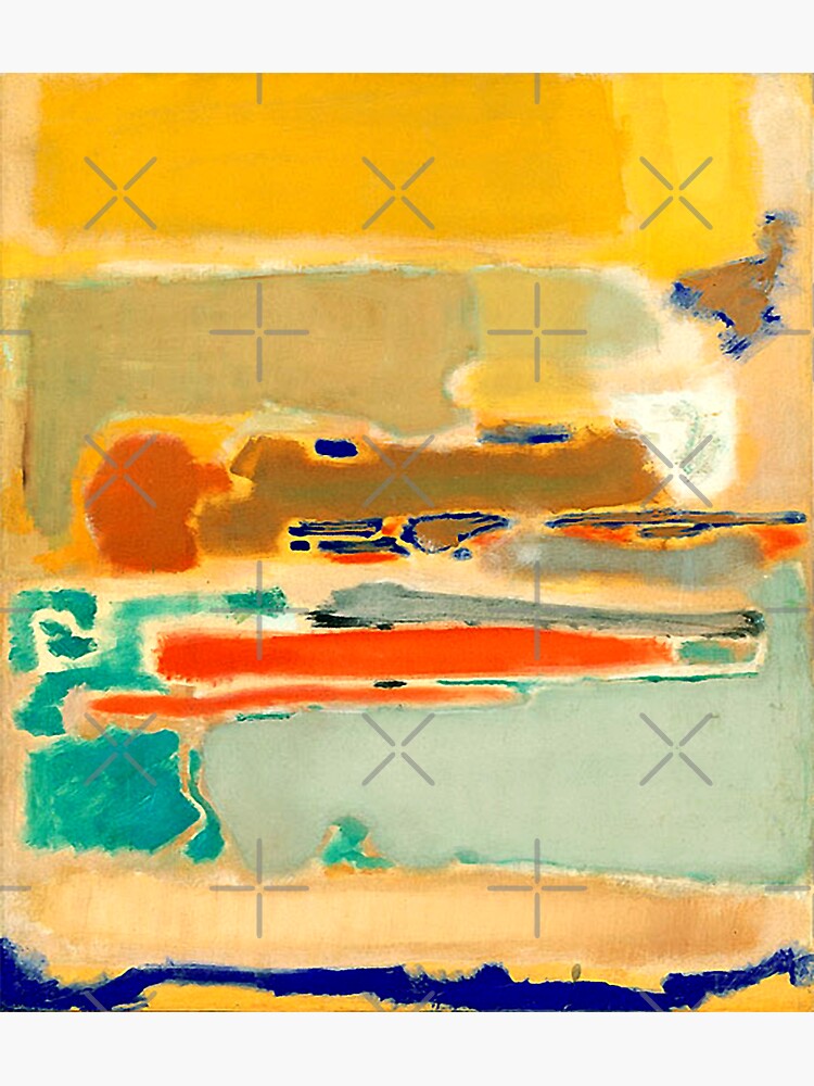 " HQ multiform by mark rothko - high quality painting" Sticker for Sale ...