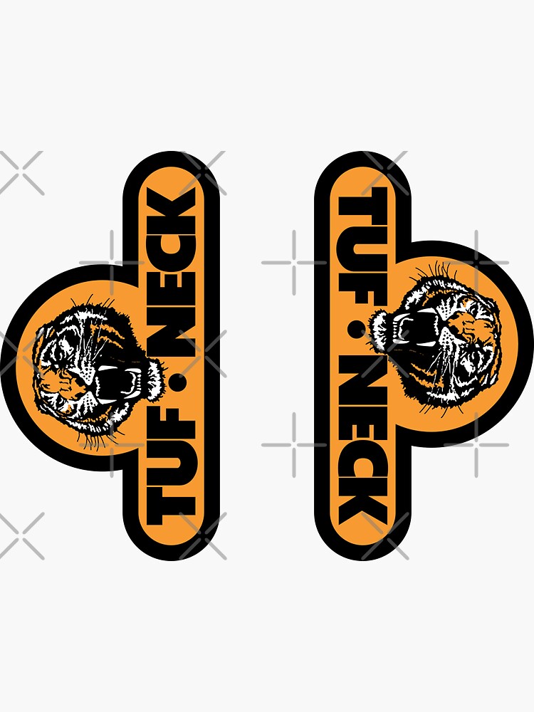 "TUF NECK - Old School BMX" Sticker for Sale by YouWantThis | Redbubble