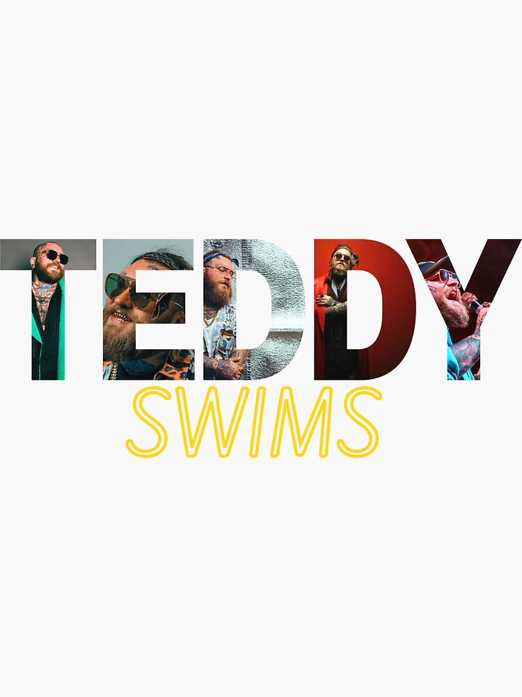 "Teddy Swims Essential T Shirt | Hoodie" Sticker for Sale by Fanart1991 ...