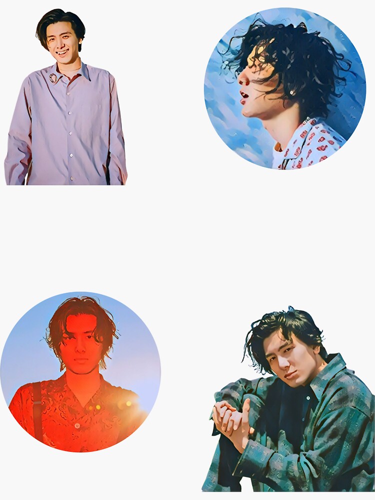 "Fujii Kaze Stickers / Hoodie & Sticker Set" Sticker for Sale by ...