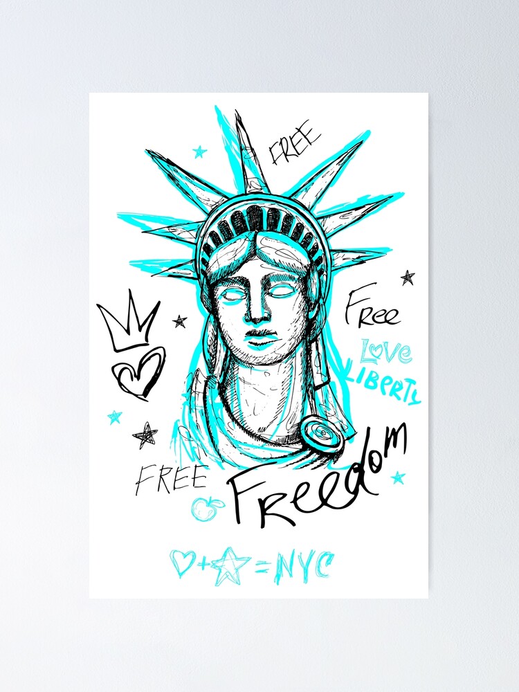 Liberty And Freedom Poster