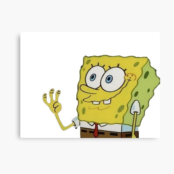 Spongbob Canvas Prints | Redbubble