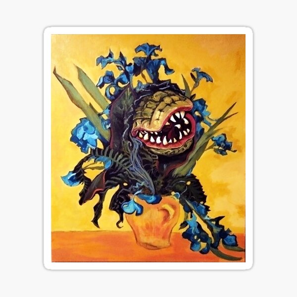 "Audrey II" Sticker for Sale by Nadiaking | Redbubble