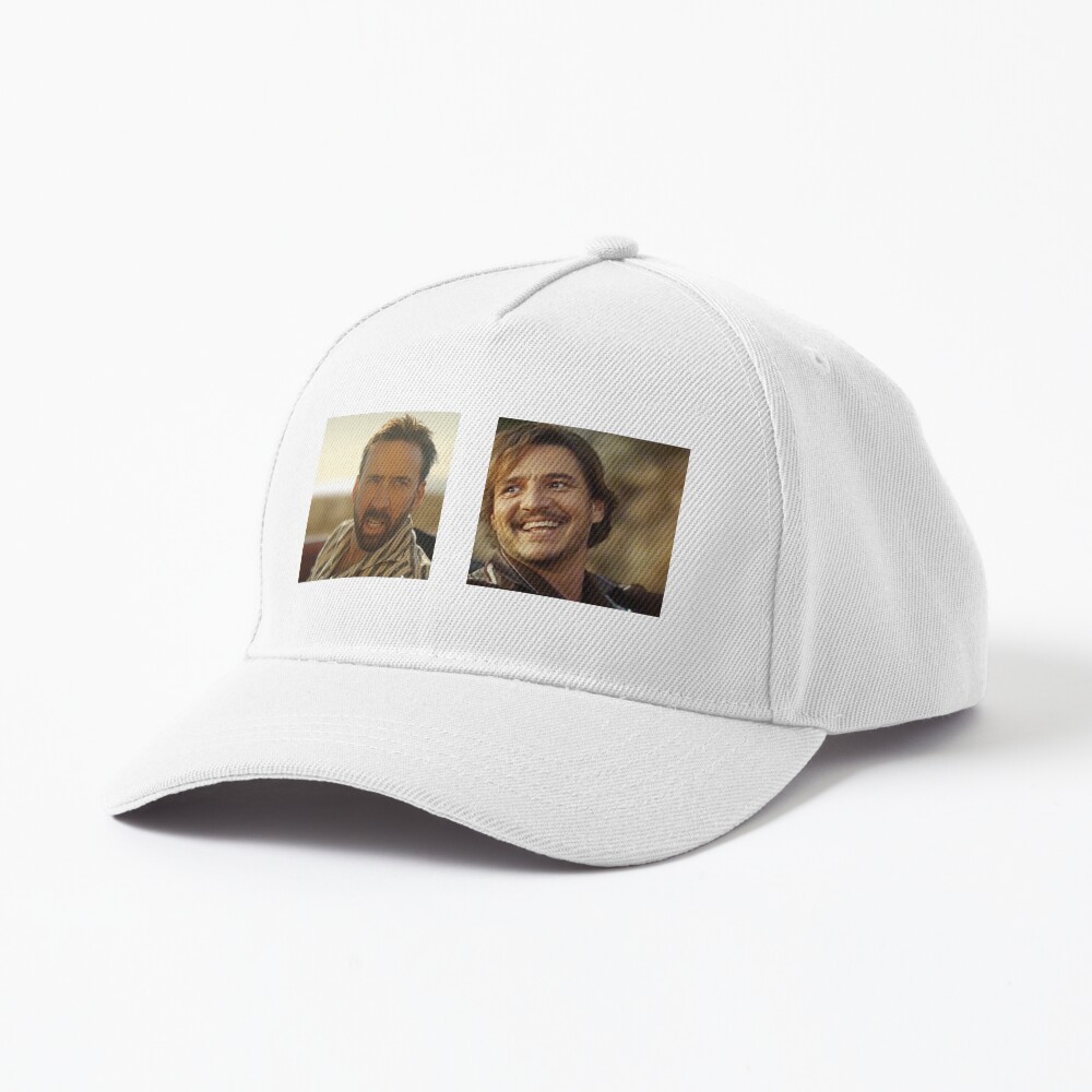 "Nick Cage Pedro Pascal Meme " Sticker for Sale by ninacollages | Redbubble