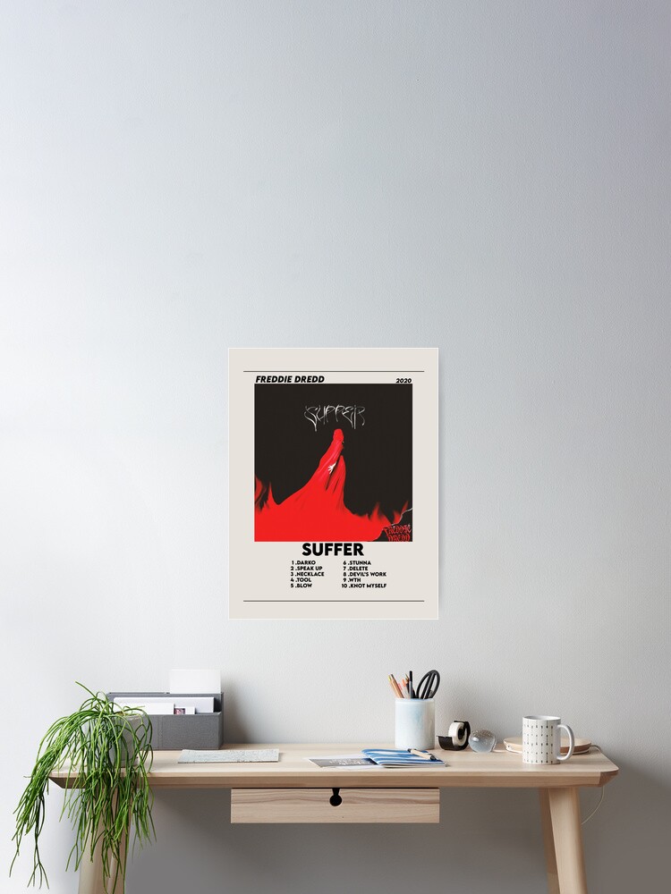 "suffer poster" Poster for Sale by Posters-By-Me- | Redbubble