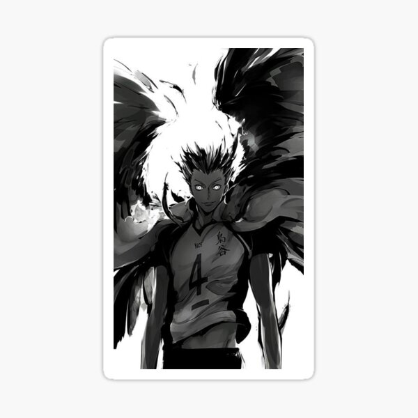 "Haikyuu!! Kōtarō Bokuto" Sticker for Sale by Yigy | Redbubble