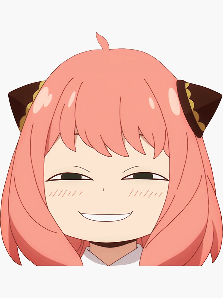 "Anya " Sticker for Sale by animeyaahya | Redbubble