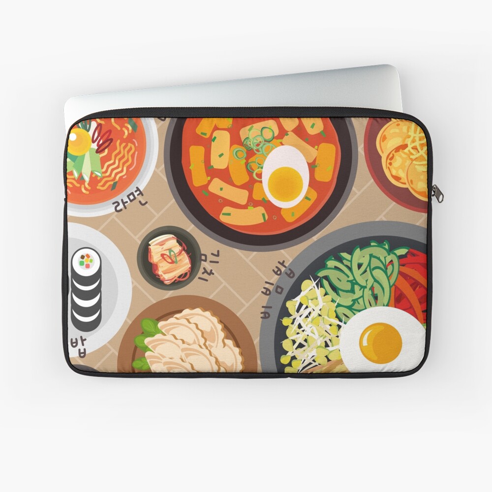 "Famous Korean food pack set " Sticker for Sale by Kimchi-style ...